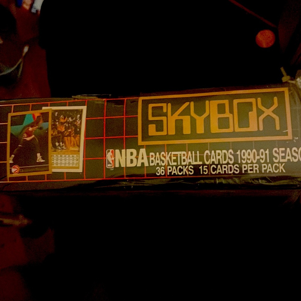 Skybox Nba Basketball Cards 1990-91 Season 36 Packs 1… - Gem
